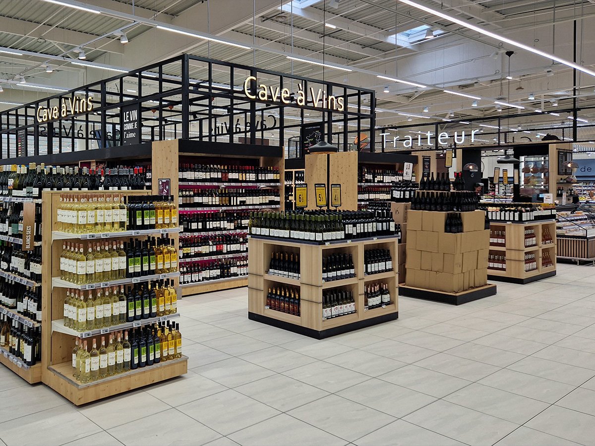 Agrandissement E.LECLERC ROUFFIAC par l'agence SKS