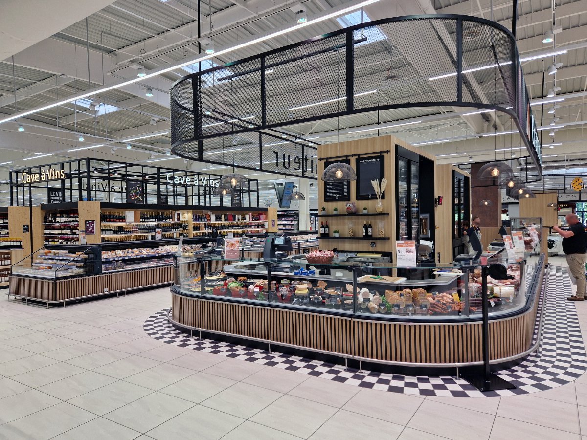 Agrandissement E.LECLERC ROUFFIAC par l'agence SKS