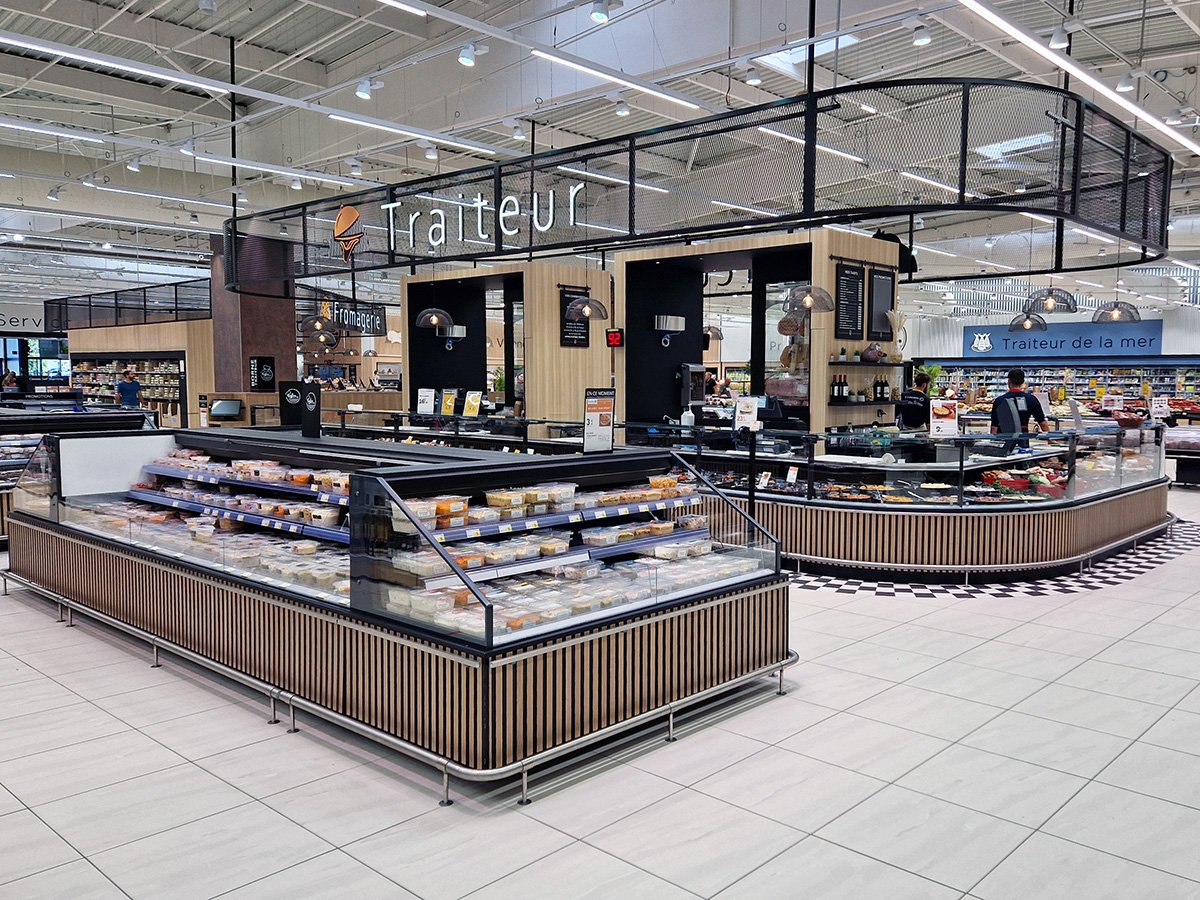 Agrandissement E.LECLERC ROUFFIAC par l'agence SKS